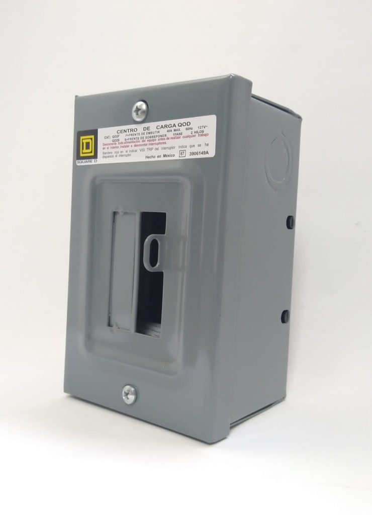 CENTRO DE CARGA 2P 40A SOBREPONER - SQUARE D | Electrica Tepic