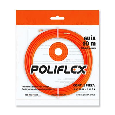 GUIA DE 10M NYLON – POLIFLEX – Electrica Tepic